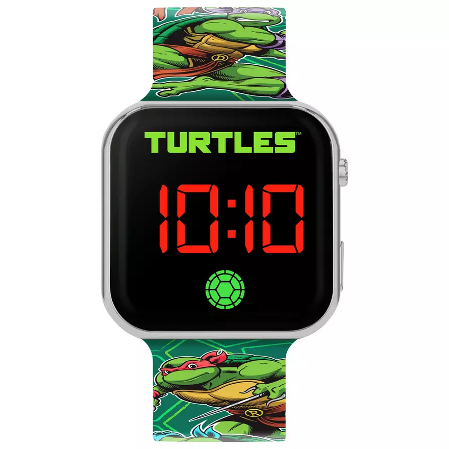 Teenage Mutant Ninja Turtles Printed Strap LED Watch – Tikkers